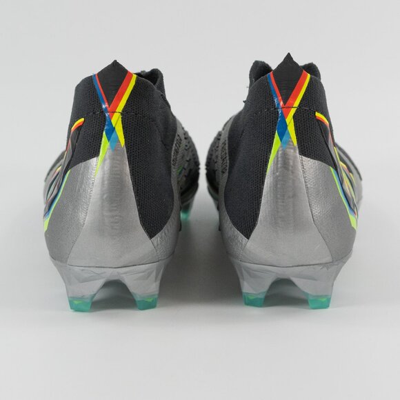 adidas | Shoes | Adidas Predator Edge Fg Silver Metallic Black Hr56 ...